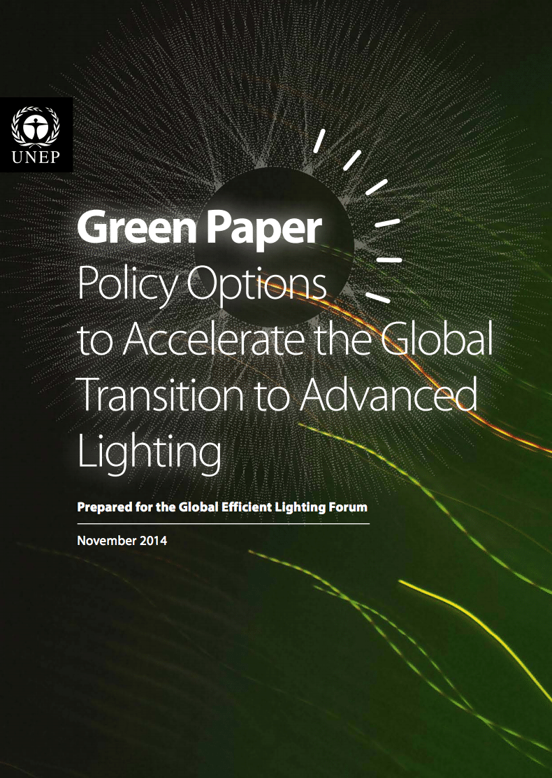 Green Paper - Policy Options to Accelerate the Global Transition to ...