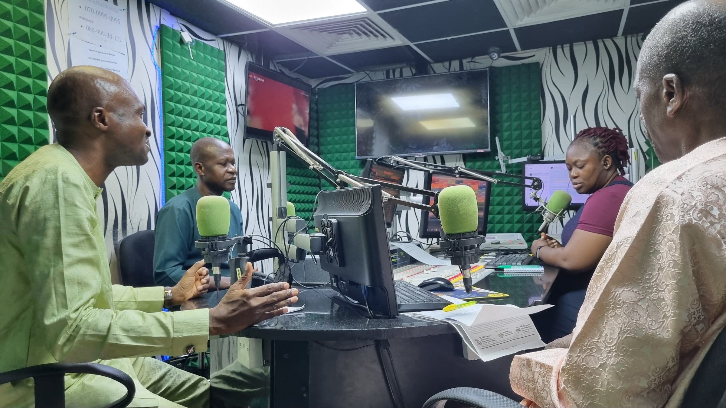 Etiosa and Samaila Zaku radio interview - United for Efficiency